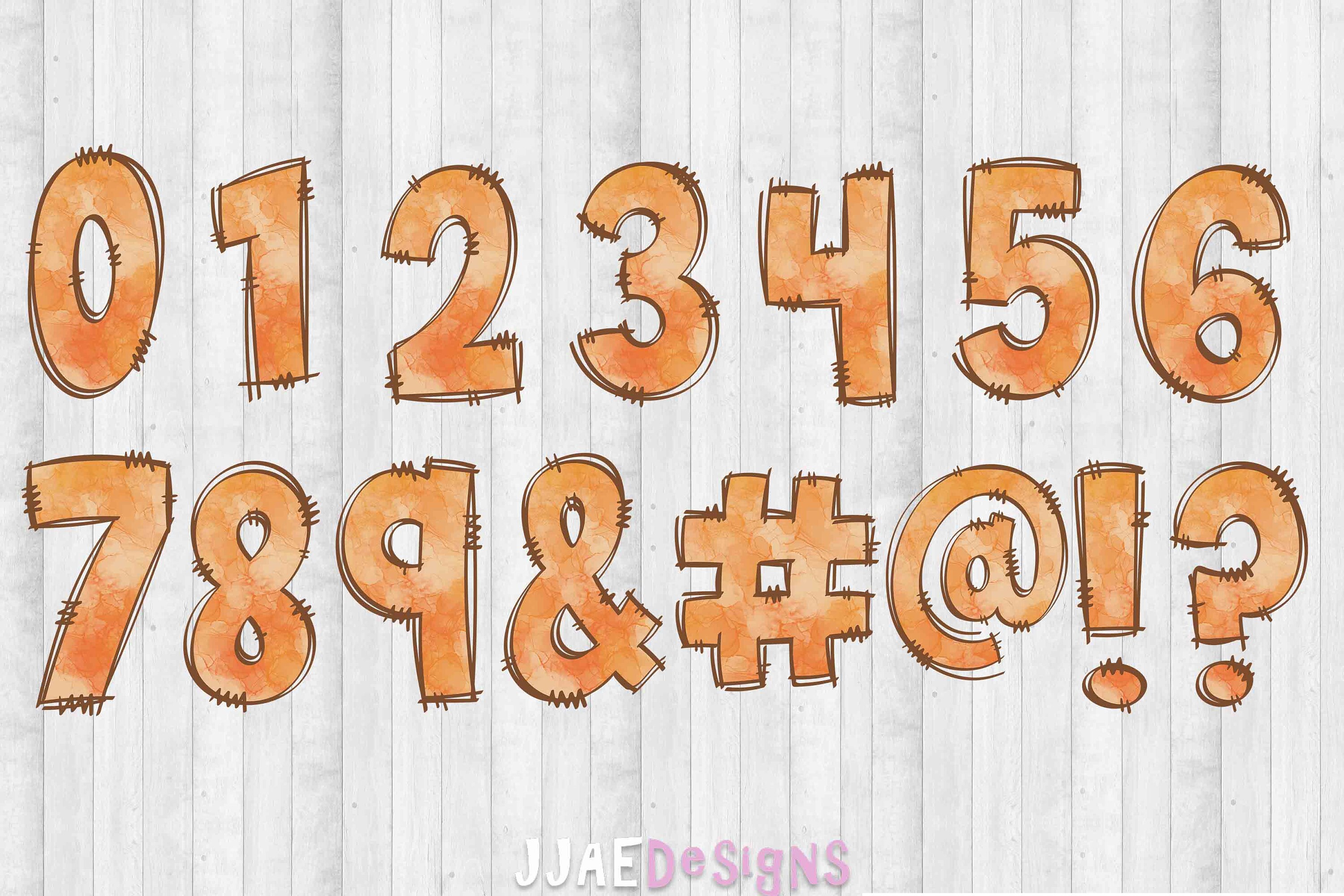 Pumpkin PNG Letters, Fall Sublimation Alphabet Bundle, Fall Png School ...