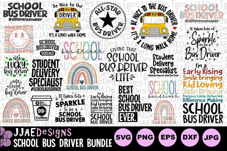 Bus Driver SVG Bus Driver SVG Bundle Bus Driver Shirt Svg - Etsy