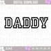 Team Daddy Svg | Fathers Day Svg | Dad Svg | Gift for Dad | Svg Cut ...