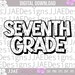 Seventh Grade Svg, 7th Grade Svg, Seventh Grade 7th Grade Teacher Shirt ...