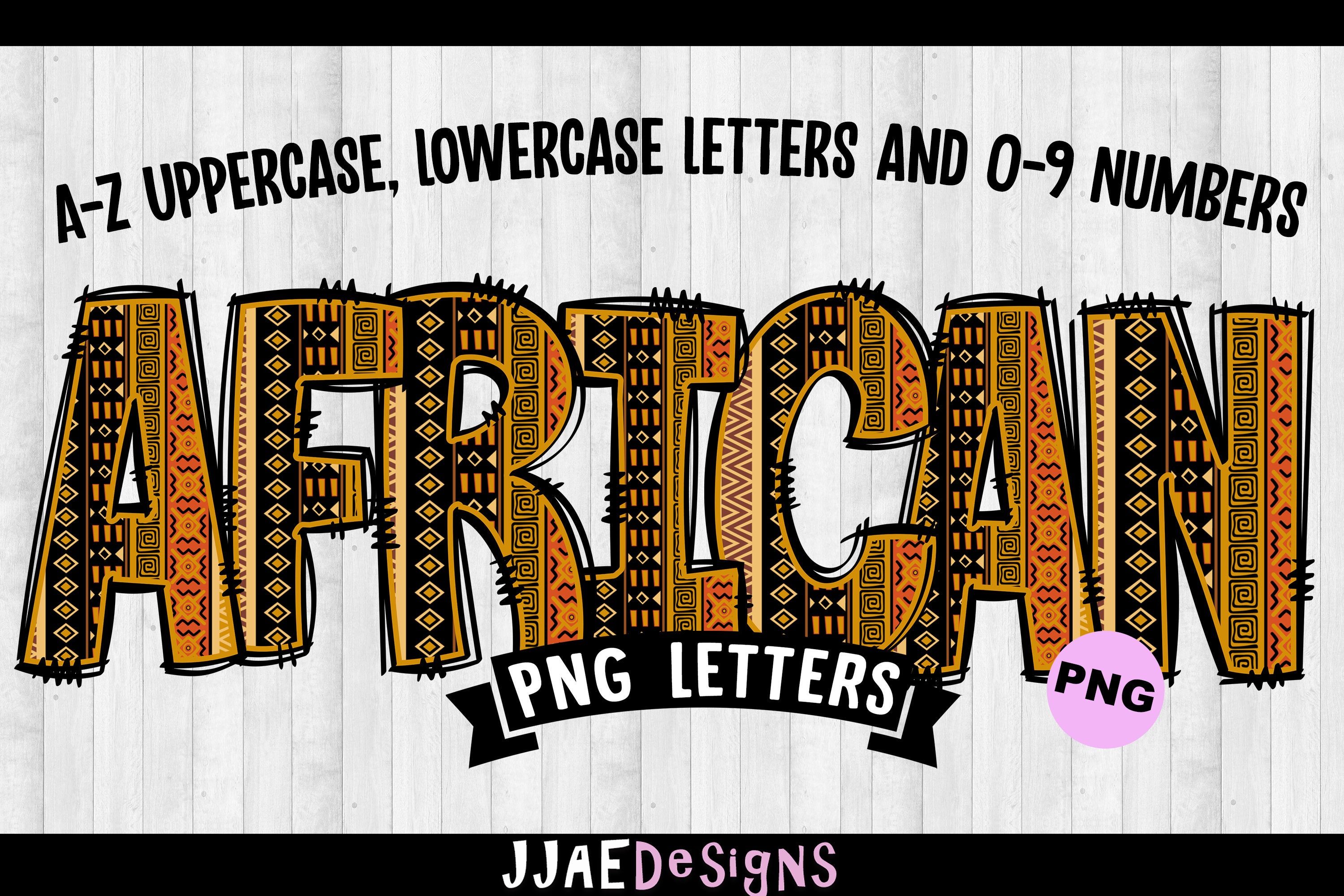 Black History Month, Africa Alphabet Bundle, Alphabet Letters, African ...