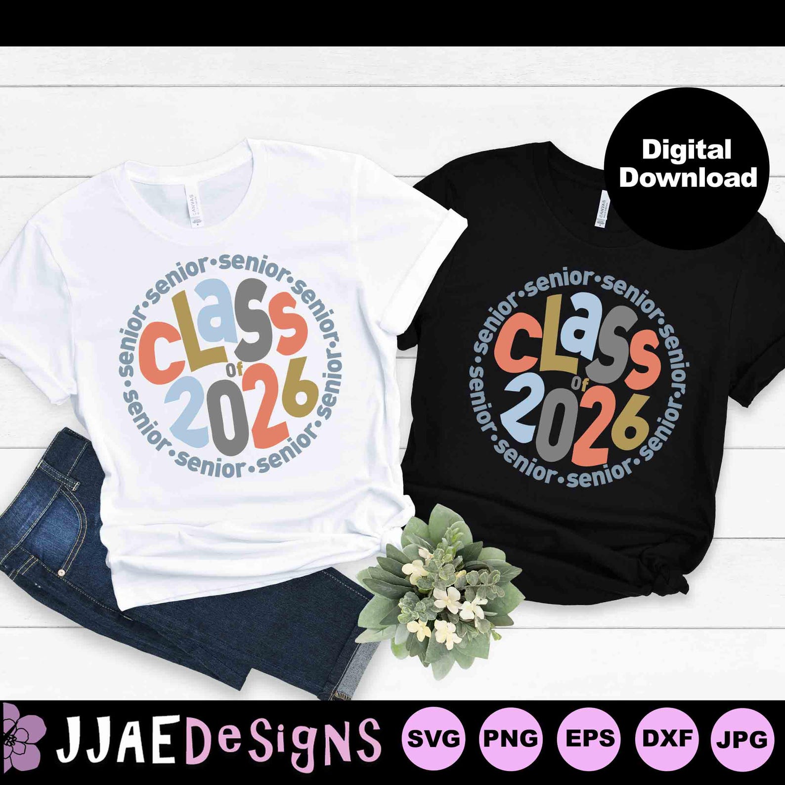 Class of 2026 SVG PNG, Senior Svg, 2026 Senior Class Shirt Svg, High ...
