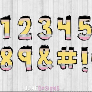 Pencil PNG Letters, Back to School Sublimation Alphabet Bundle, Pencil ...