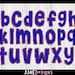 Orange & Blue Alphabet PNG Letters, Doodle Letters PNG Letters, Orange ...