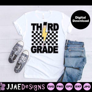 3rd Grade Svg, 3rd Grade Teacher Svg, Third Grade Crew Svg, Back to ...