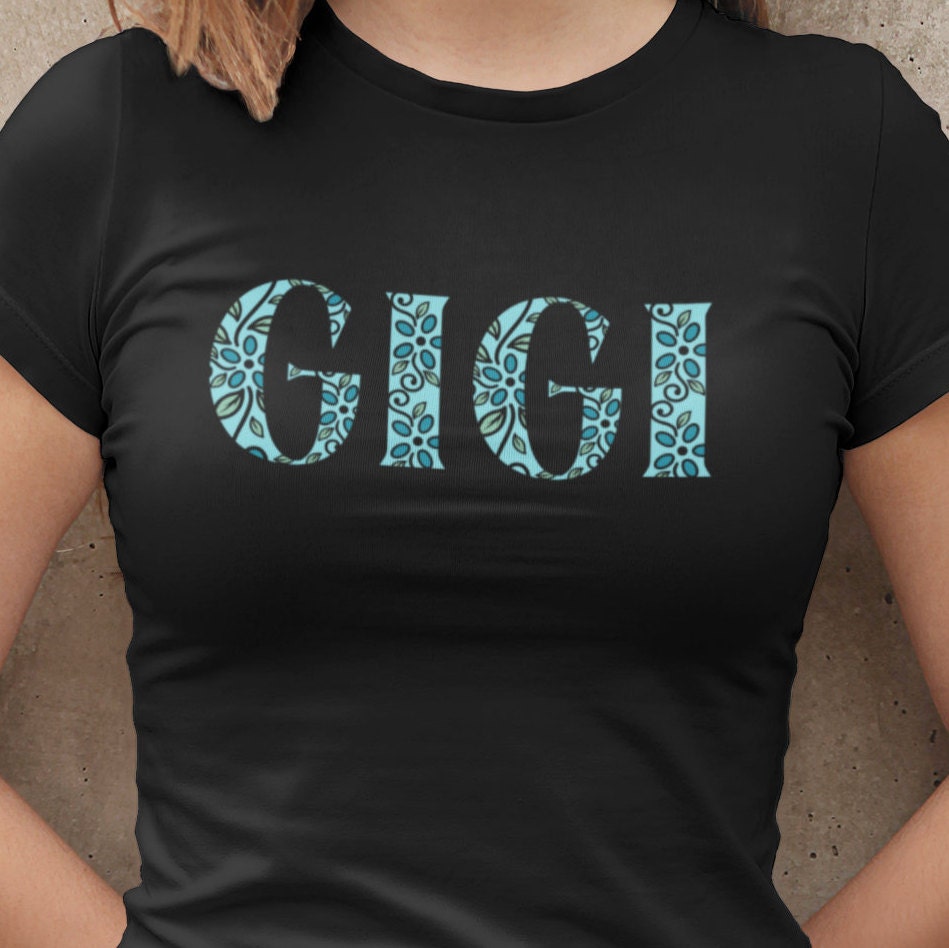 Gigi svg Gigi floral design svg Grandmother svg grandma | Etsy