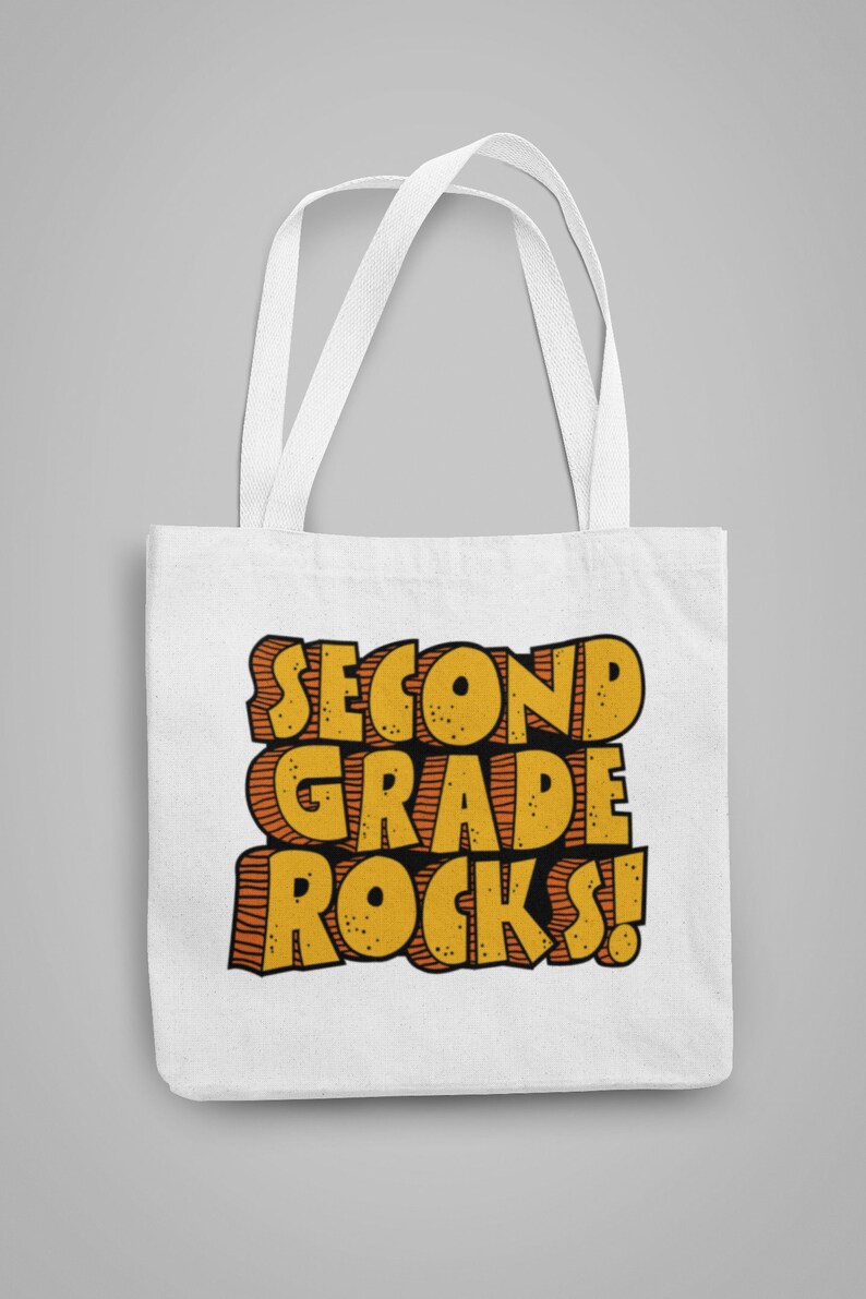 2nd Grade Rocks Svg | Grade School Svg | Back to School Svg | 2nd Grade ...