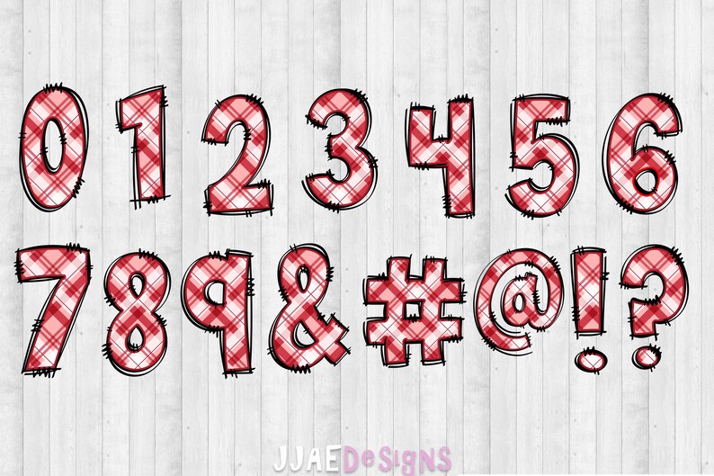 Christmas Alphabet PNG Letters Doodle Letters PNG Letters - Etsy