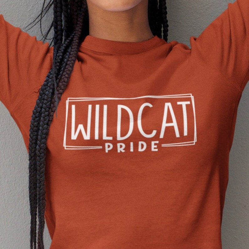 Wildcats Svg Wildcat Pride School Sports Team Shirt Svg - Etsy