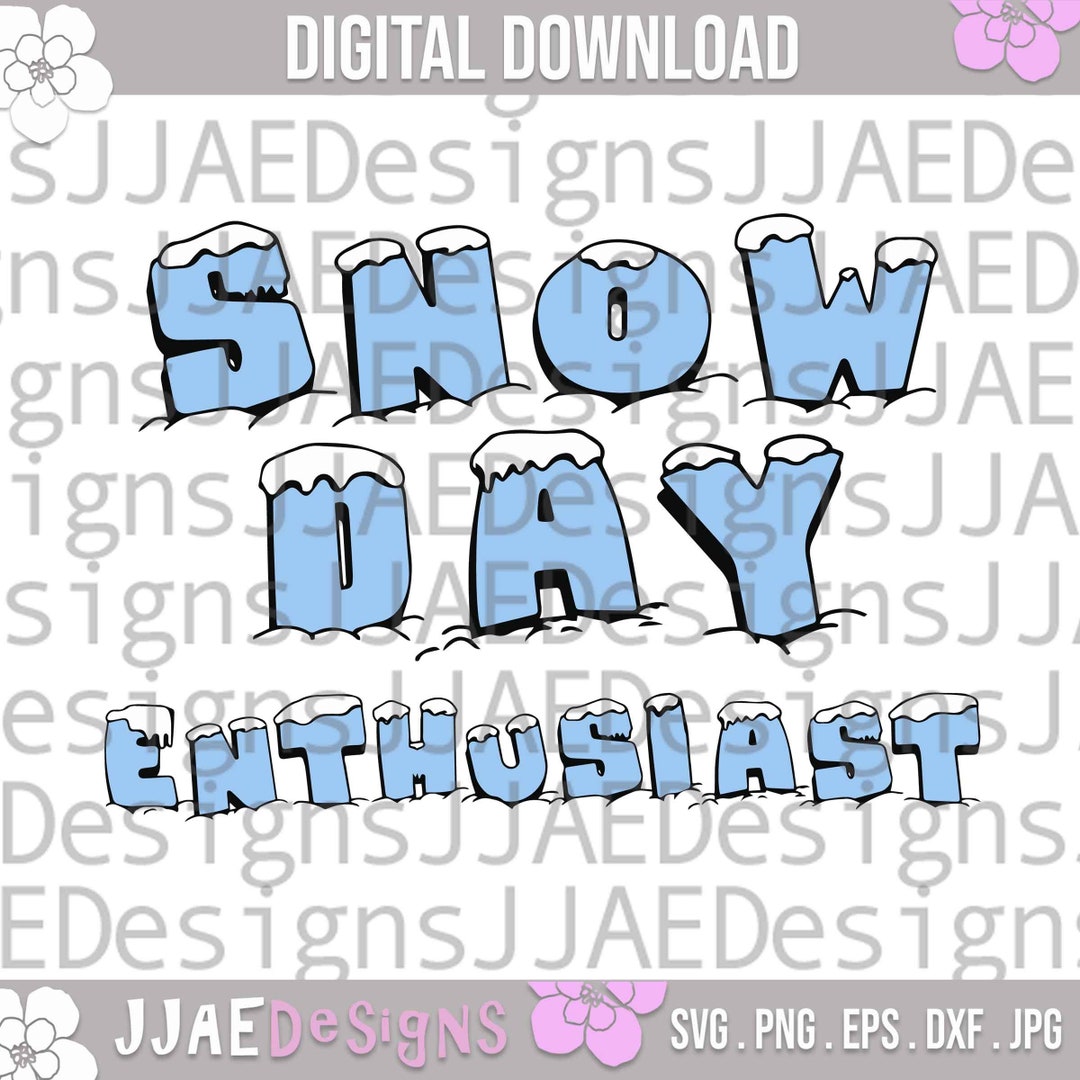 Snow Day Svg, Winter Teacher SVG, Snow Days Enthusiast Svg Files, Svg ...