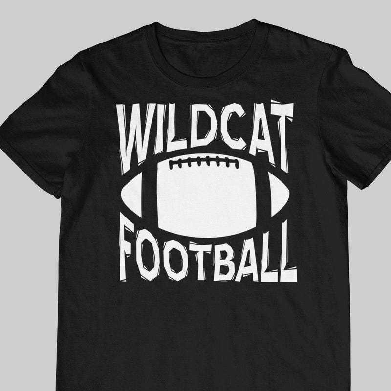 Wildcats Football Svg - Etsy