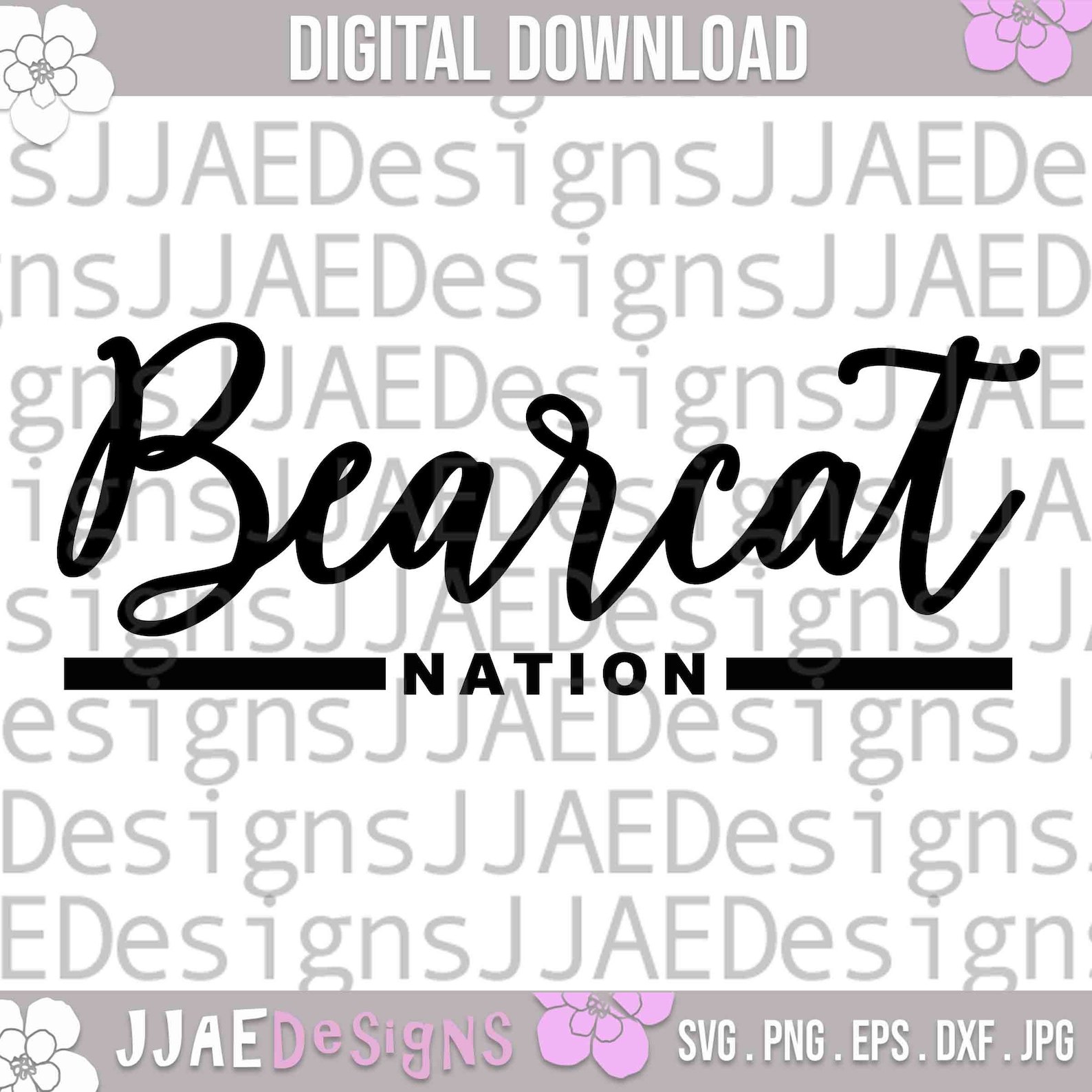 Bearcats Svg Bearcat Nation School Spirit Shirts Svg School - Etsy