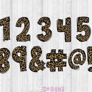 Gold Leopard PNG Letters, Sublimation Alphabet Bundle, Bulletin Board ...