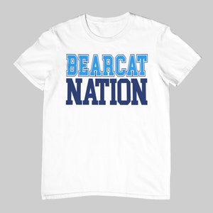 Bearcats Svg, Bearcat Nation School Spirit Shirts Svg, School Mascot ...