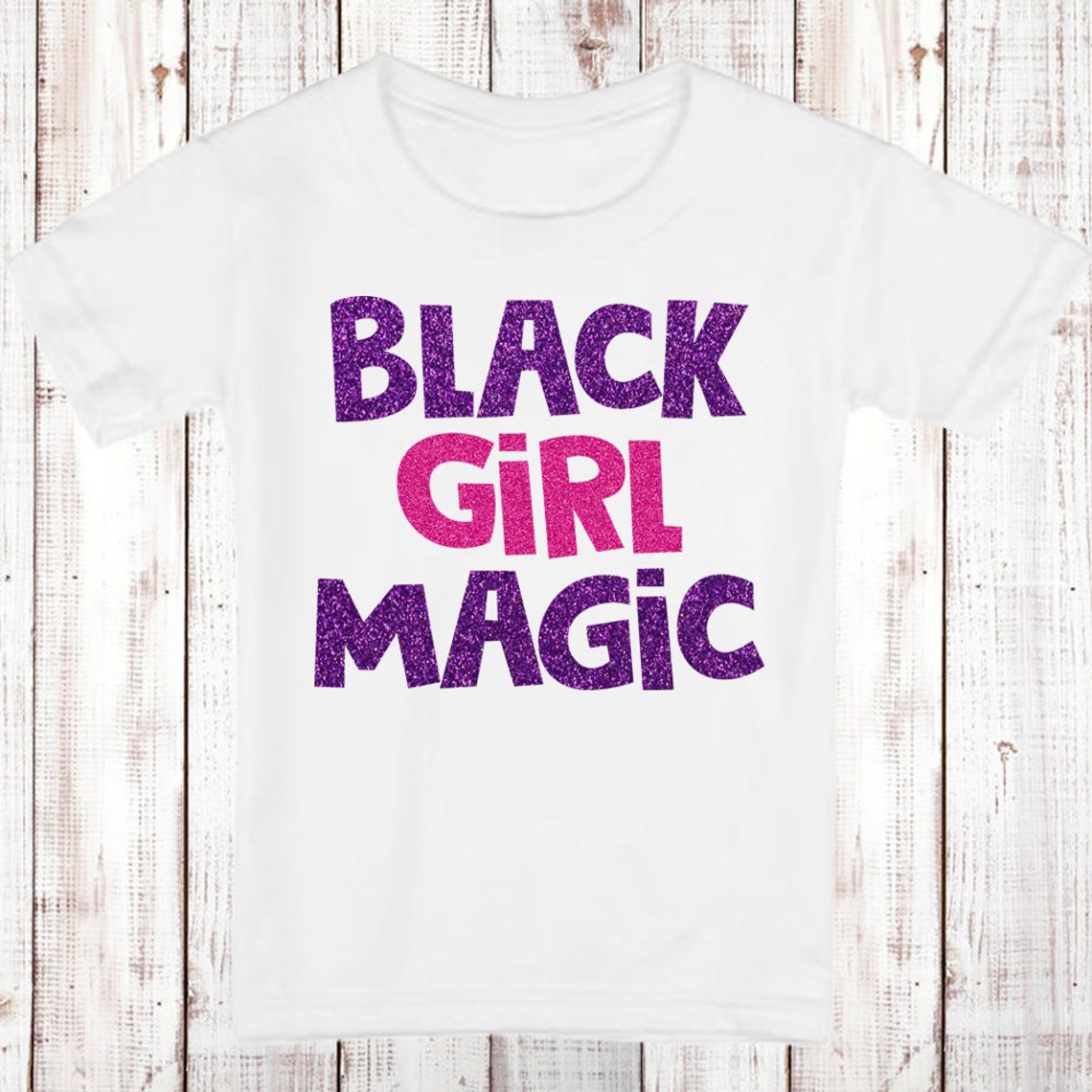 Black Girl Magic SVG Toddler Shirt Svg Kids Shirt Svg - Etsy