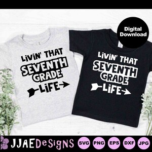 Seventh Grade Svg, 7th Grade Svg, Seventh Grade 7th Grade Teacher Shirt ...