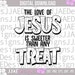 The Love of Jesus is Sweeter Svg, the Love of Jesus Svg, Halloween ...