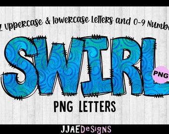 Christmas Alphabet PNG Letters, Winter Snowflake Doodle Letters PNG ...