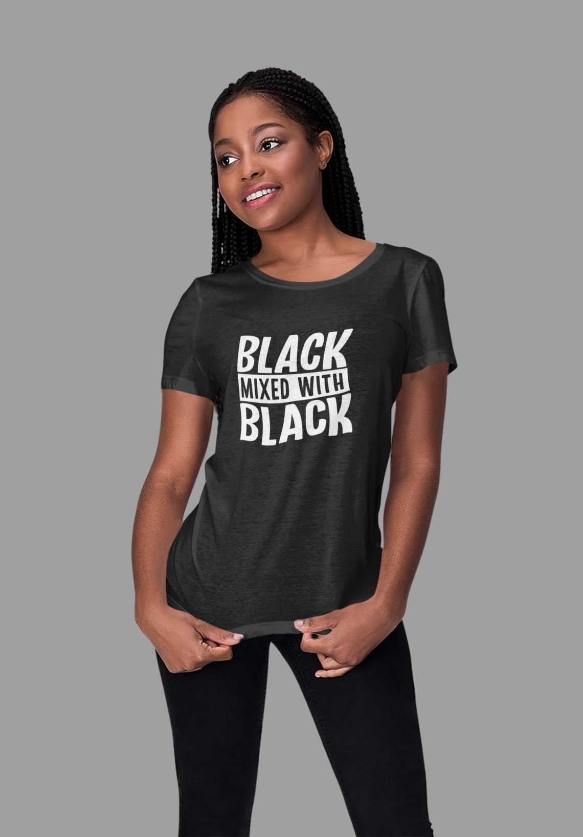 Black Mixed With Black Svg African American Svg Black Svg | Etsy