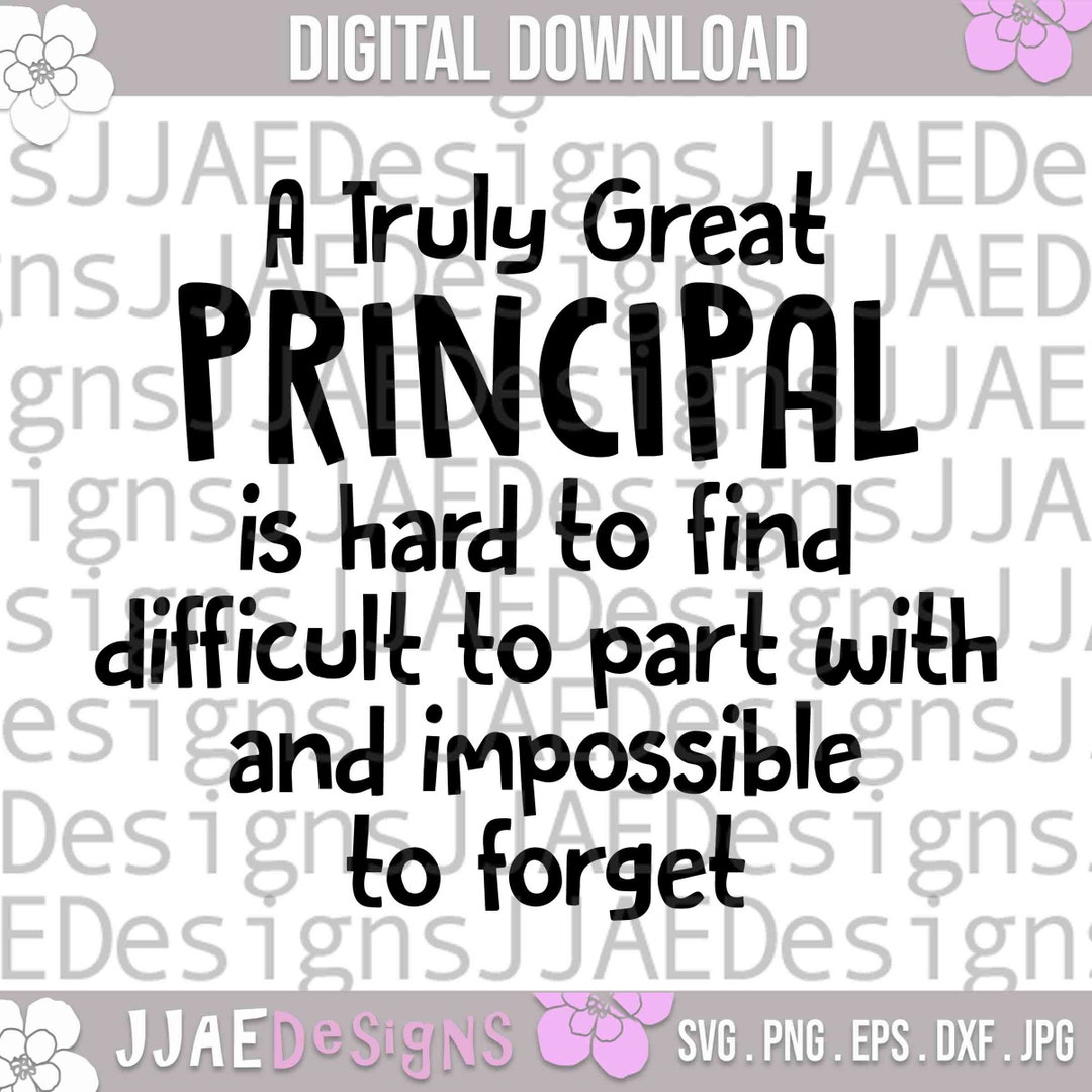 Principal Svg, Principal Shirt Svg, Back to School Svg, School ...