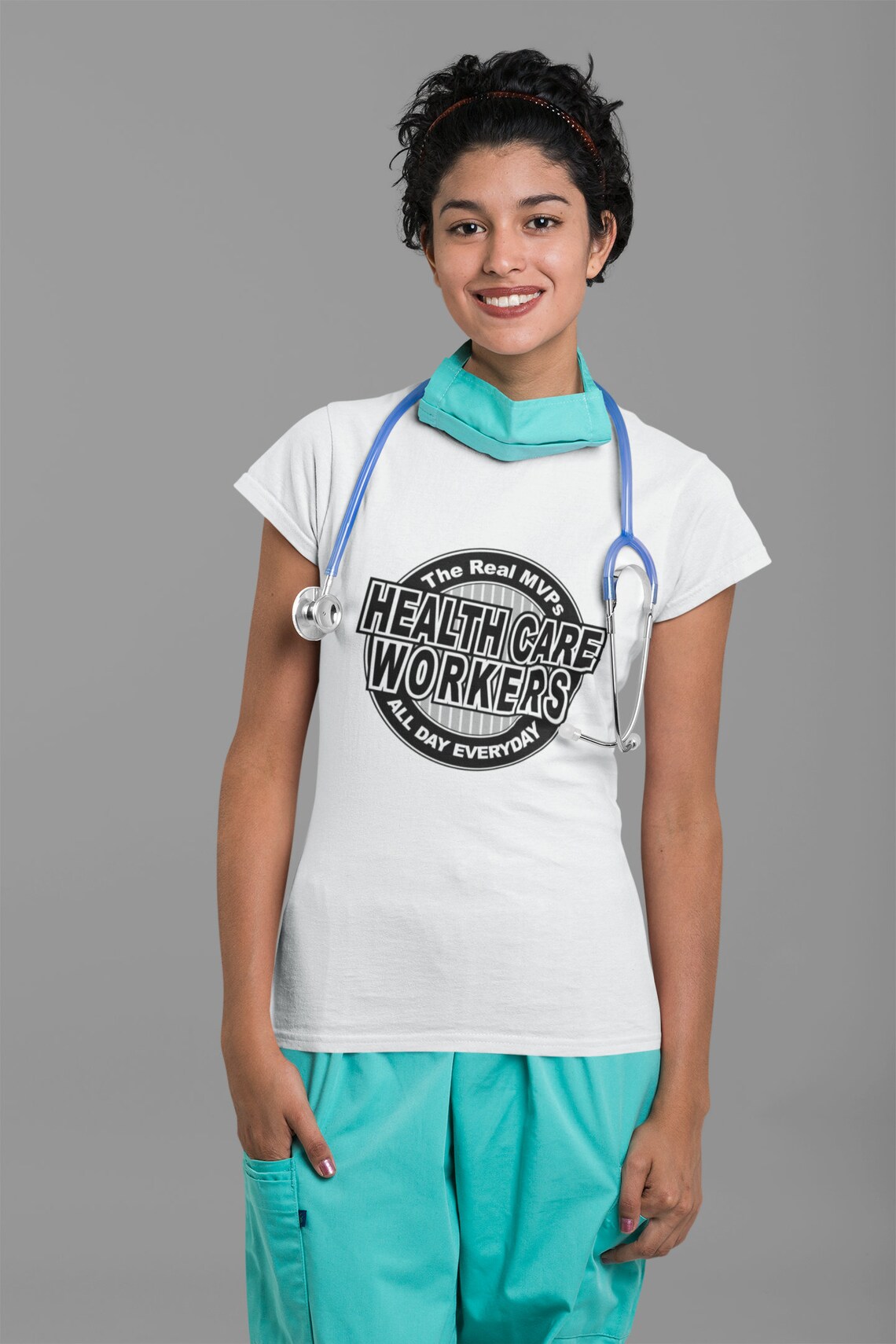 Healthcare Workers the Real MVP Svg All Day Everyday Nurse | Etsy