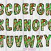Christmas Alphabet PNG Letters, Christmas Doodle Letters PNG Letters ...