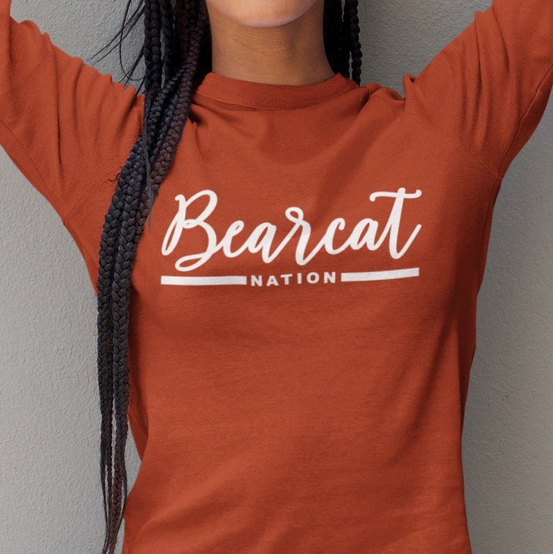 Bearcats Svg Bearcat Nation School Spirit Shirts Svg School - Etsy