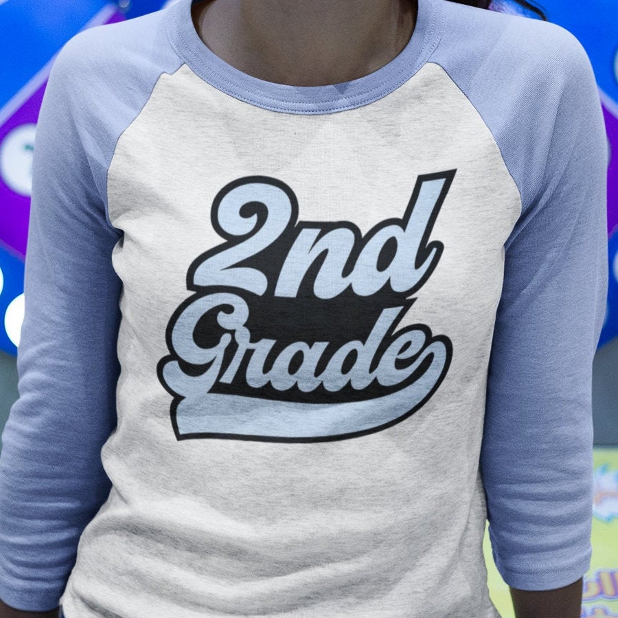 2nd Grade Svg Second Grade School Svg Back to School Svg - Etsy