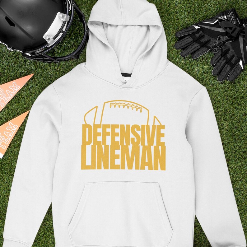 Defensive Lineman Svg, Football Svg, Football Shirt Svg, Football Fan ...