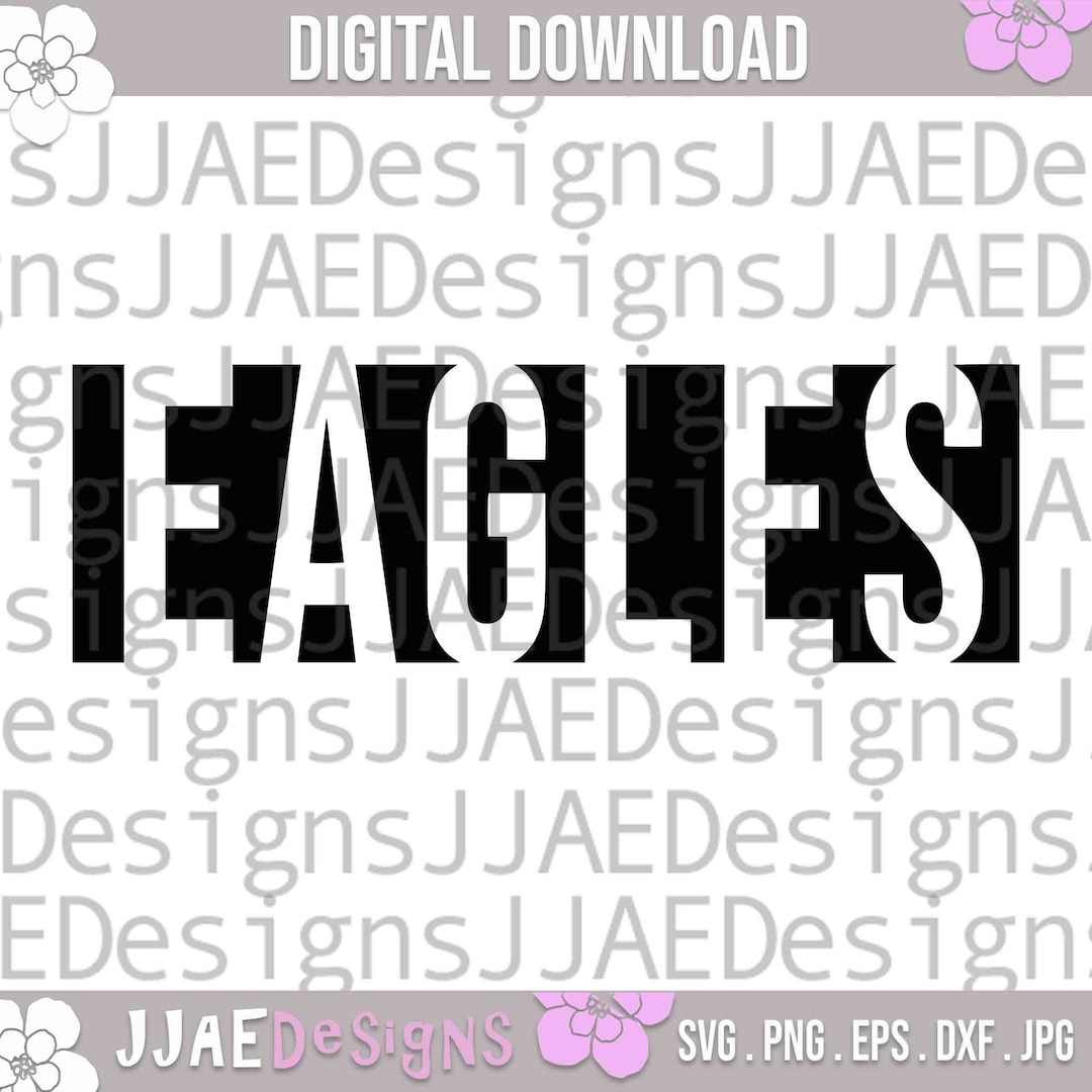 Eagles Svg, School Sports Team Shirt Svg, School Mascot Svg, Eagles ...