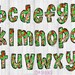 Christmas Alphabet PNG Letters, Christmas Doodle Letters PNG Letters ...