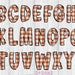 Plaid PNG Letters, Sublimation Alphabet Bundle, Bulletin Board Letters ...