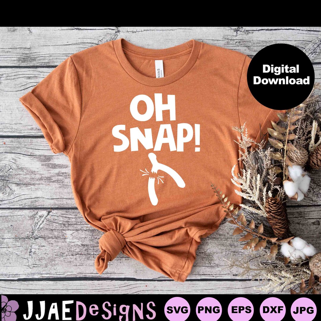 Thanksgiving SVG, Oh Snap! Svg, Thanksgiving SVG Files for Cricut, Side ...