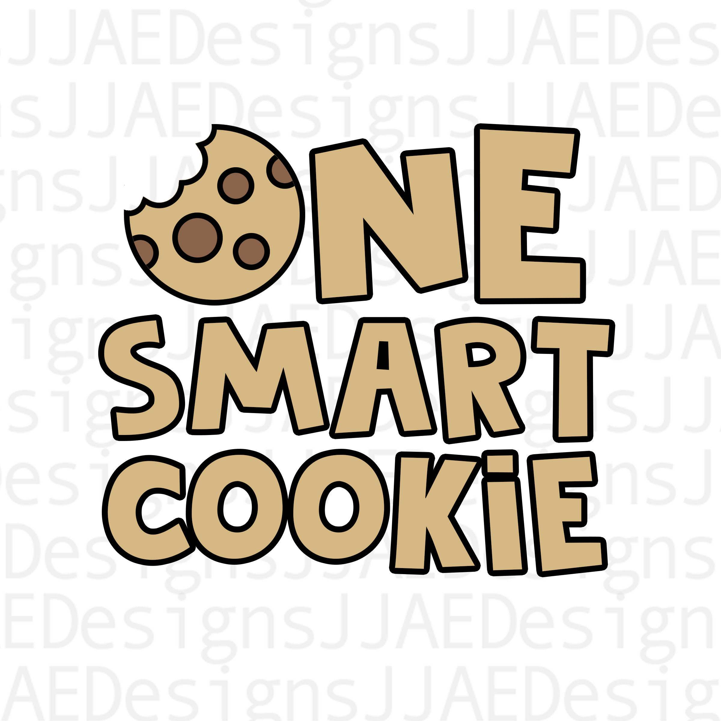 One Smart Cookie Svg One Smart Cookie Cut Files Smart - Etsy