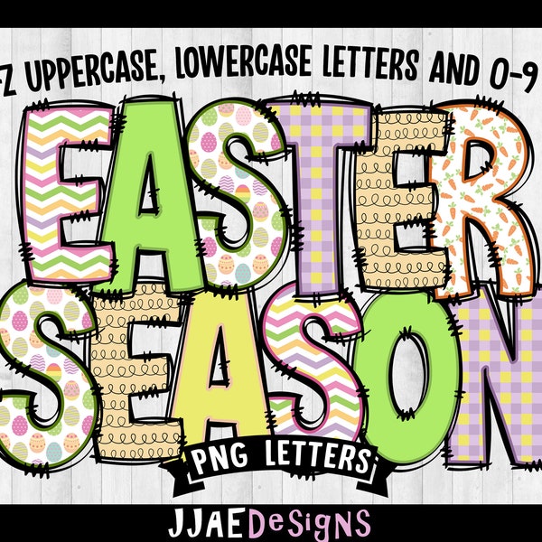 Doodle Alphabet - Etsy