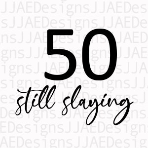 Turning 50 SVG BUNDLE | 50th Birthday | Vintage 1970 Svg | 50 ...