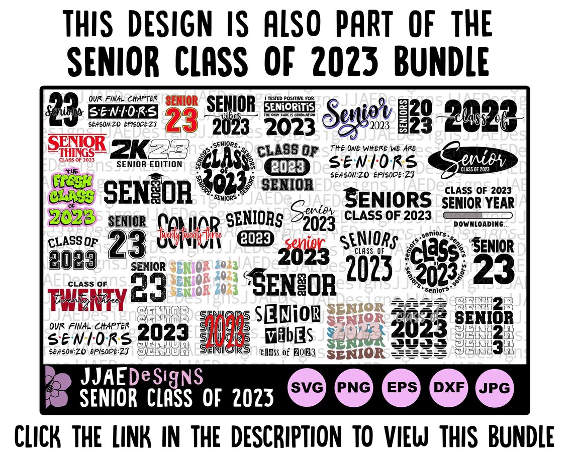 Senior 2023 SVG Class of 2023 SVG 2023 Senior Svg Senior - Etsy
