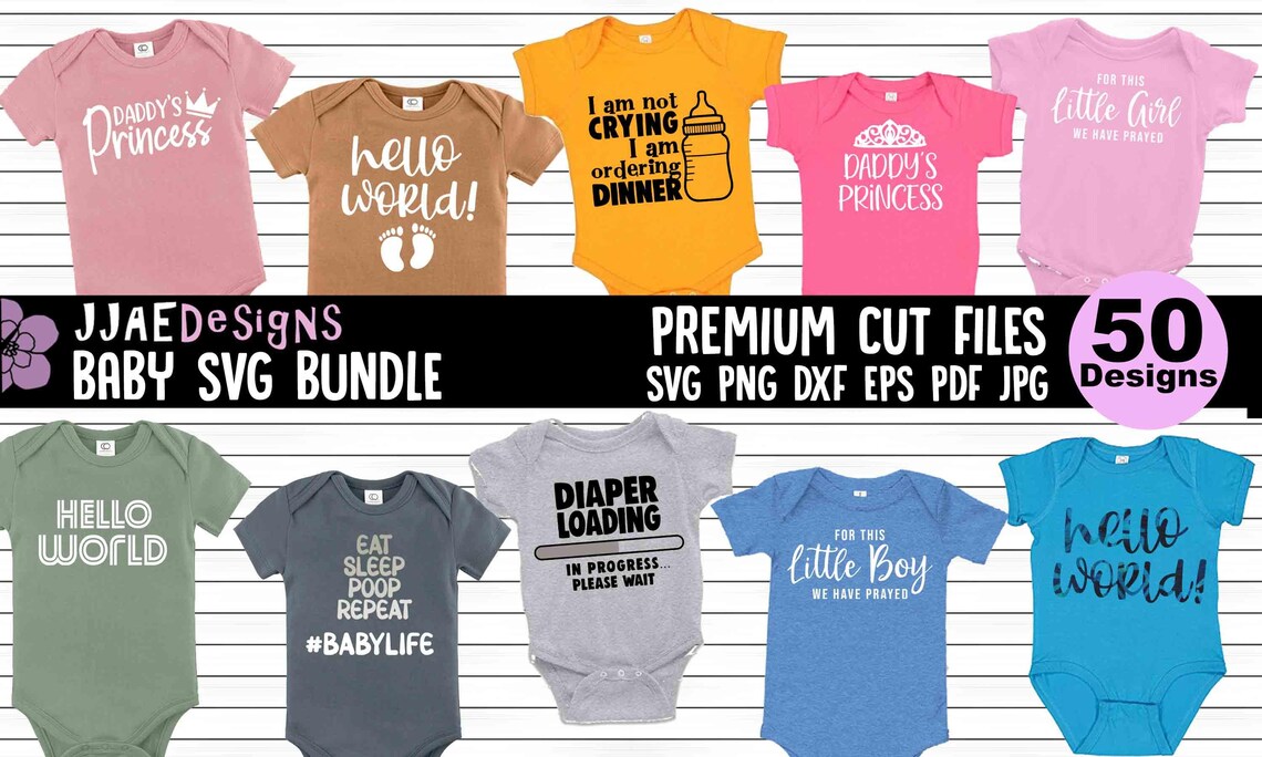 Svg bébé, lot de bébé SVG, lot de SVG pour nouveau-né, lot de svg pour ...