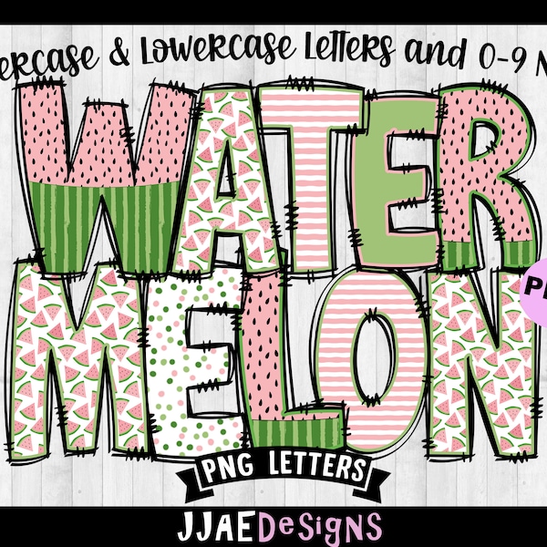 Doodle Letters - Etsy