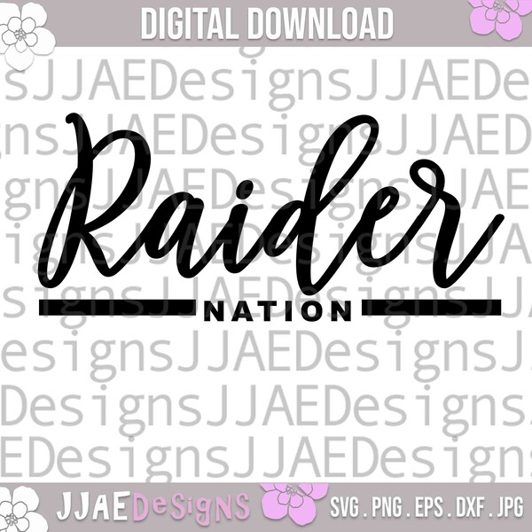 Raiders Nation - Etsy