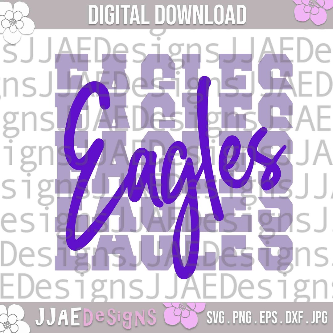 Eagles Svg, School Sports Team Shirt Svg, Eagles School Mascot Svg ...