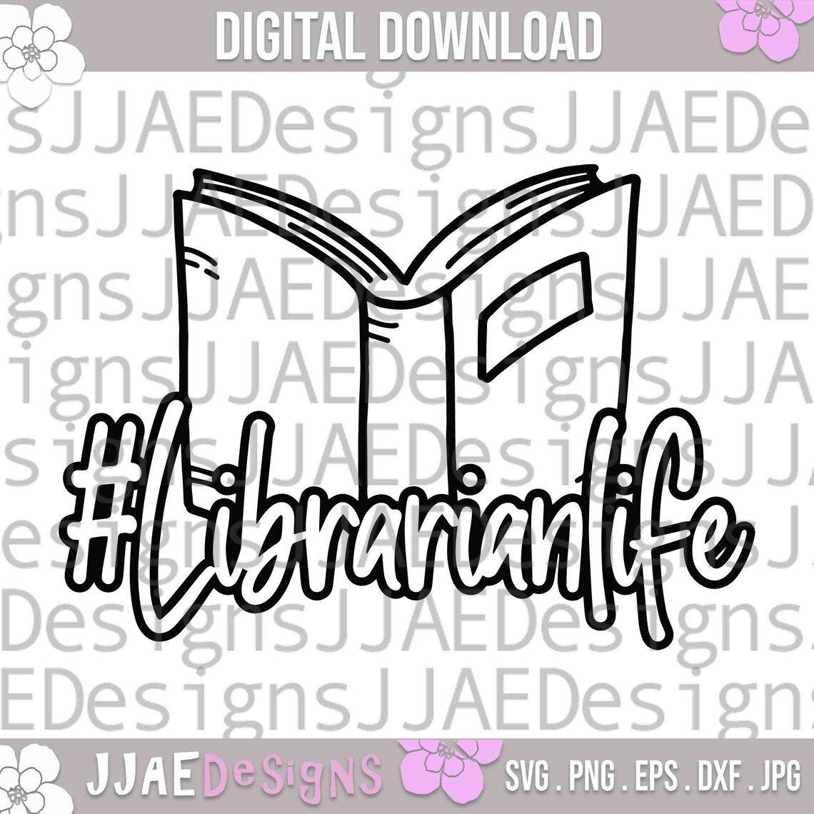Librarian Life Svg Librarian Svg School Life Svg School - Etsy