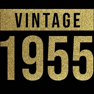 1955 Birthday SVG | Vintage 1955 SVG Clipart | Vintage 1955 Cut File ...