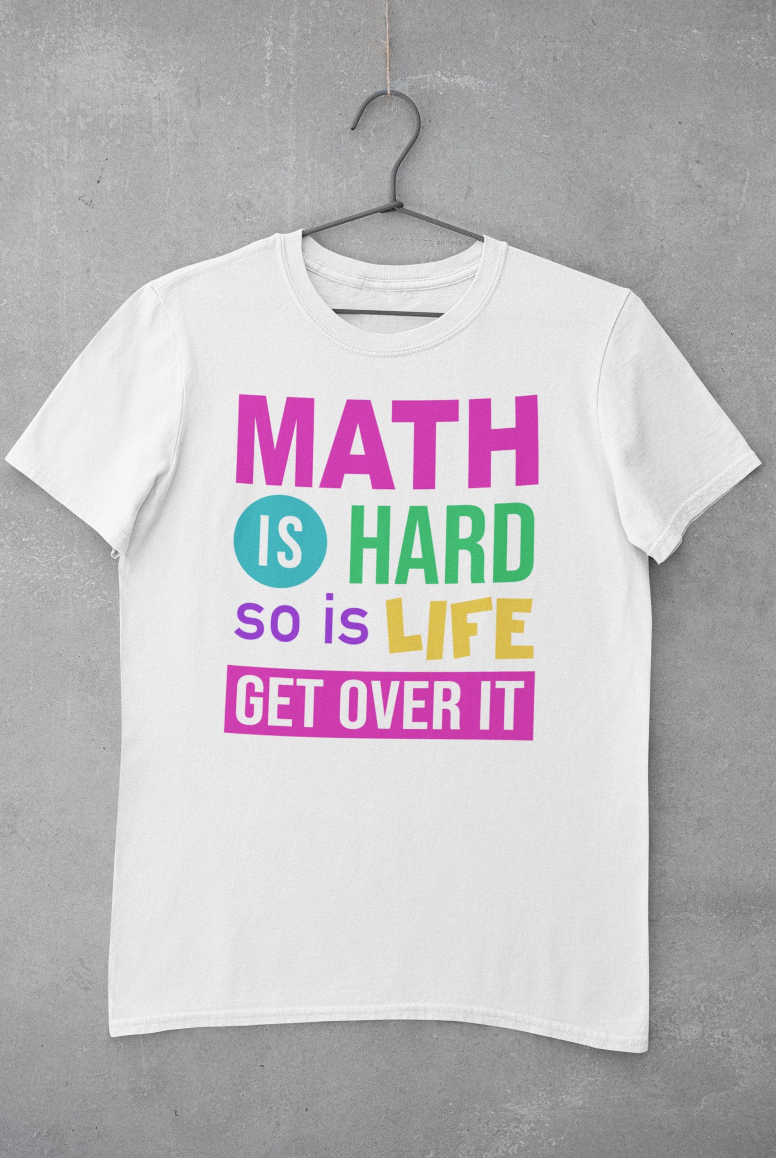 Math is Hard so is Life Get Over It Svg Math Svg Math Svg - Etsy