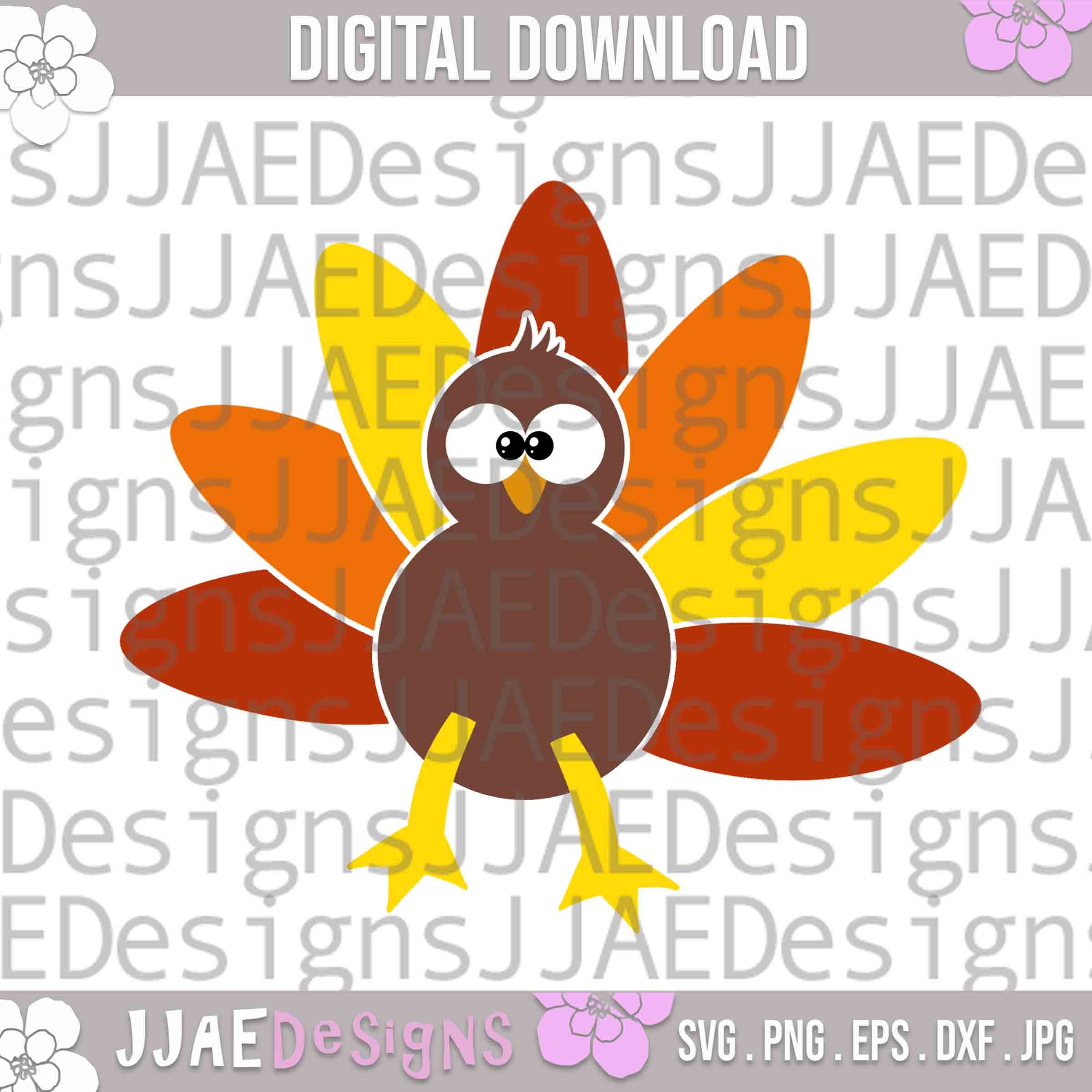 Turkey Svg | Thanksgiving Svg | Fall Svg | Turkey Clipart ...