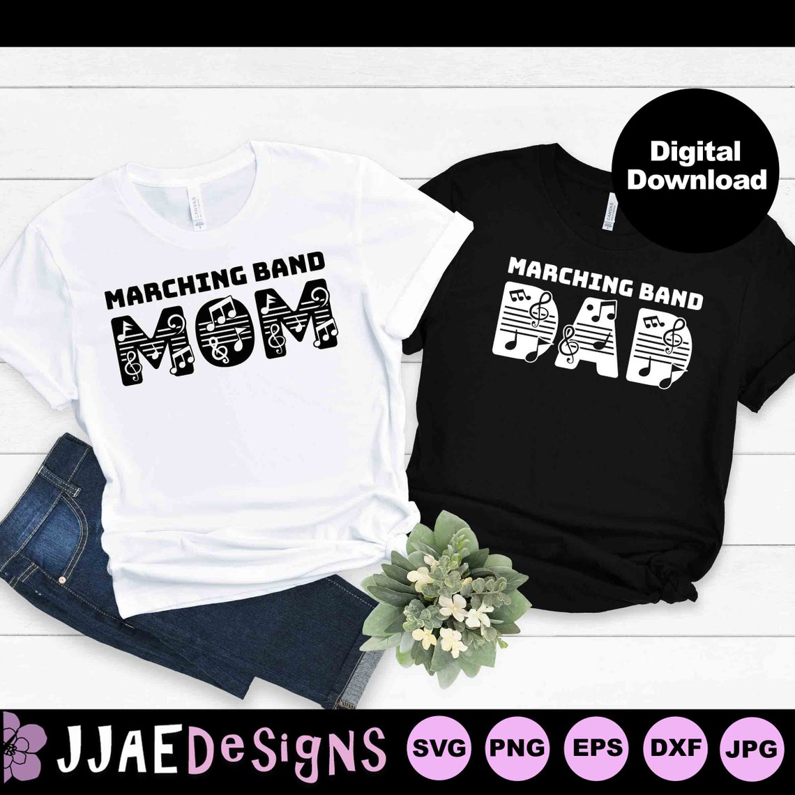 Marching Band Mom Dad Svg | Class of 2024 Svg | Marching Band Shirt Svg ...