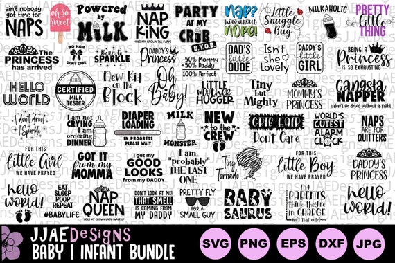 Baby Svg Baby SVG Bundle Newborn SVG Bundle Infant Svg - Etsy