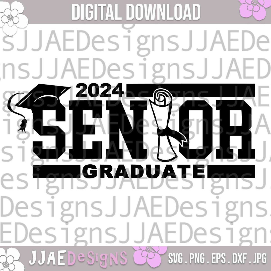 Graduation 2024 SVG, Graduate 2024 Svg, Just Graduated Svg, Class of ...