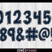 Navy Blue PNG Letters, Doodle Navy Blue Alphabet, PNG Doodle Letters ...