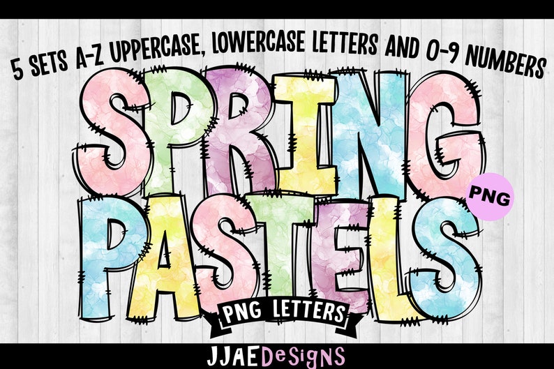 Spring PNG Letters Doodle Spring Alphabet PNG Doodle Letters - Etsy